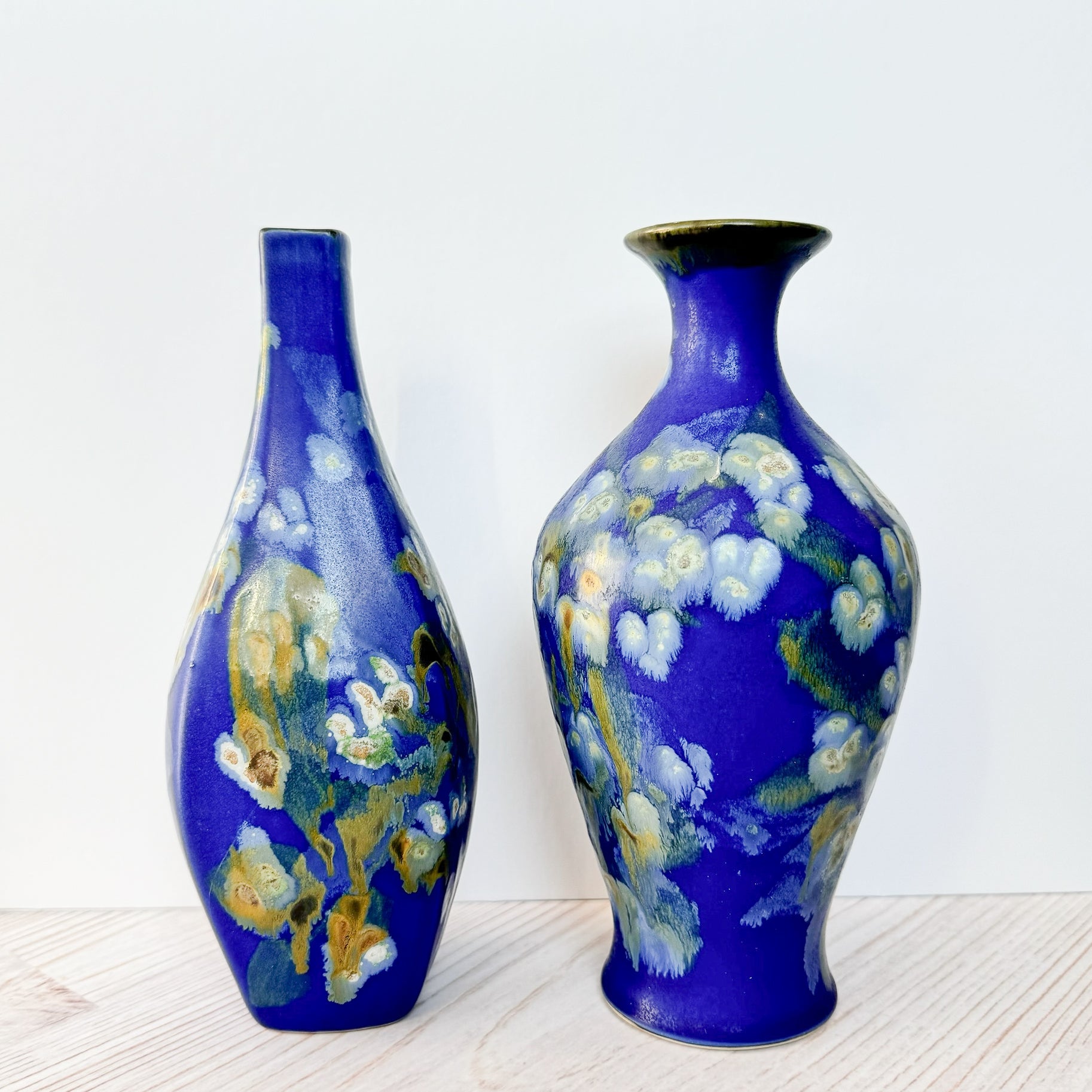 Bottle Vase - Butterfield Pottery – Elsie Kaye Glassworks, LLC